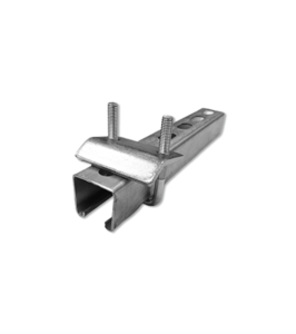 3-3/8" U-Bolt Strut Channel Beam Clamp Zinc Plated - Global Xpress