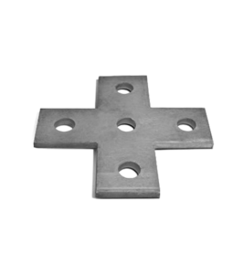 Five Hole Cross Plate Strut Fitting - Global Xpress